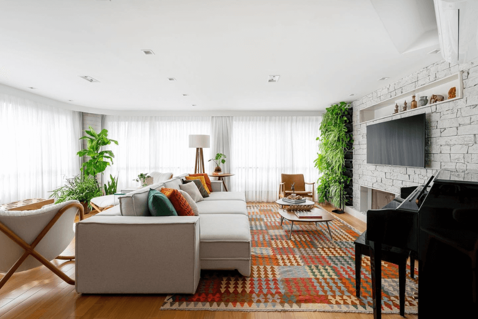 Tapetes Modernos para Sala: Conheça as principais dicas 2024