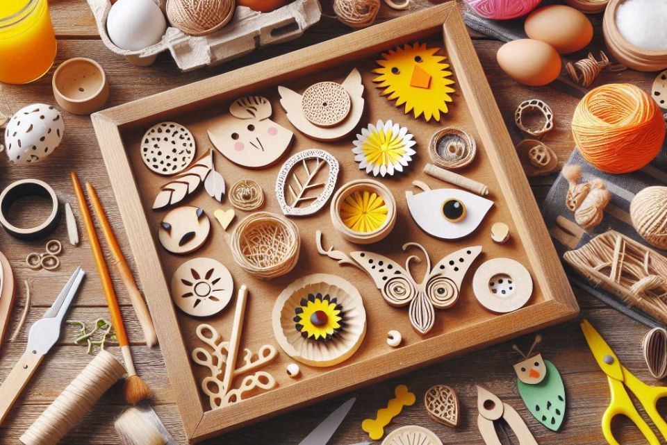 Crafts to do at home: creative and easy ideas