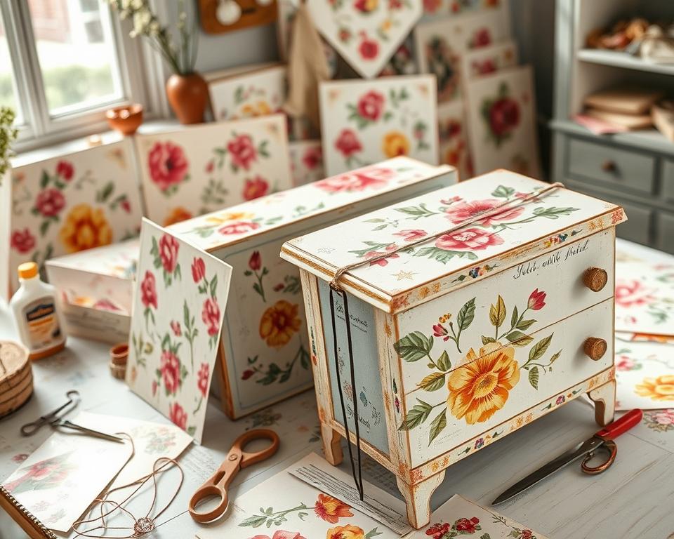 Decoupage: saiba o que é, como fazer e aplicar com inspirações